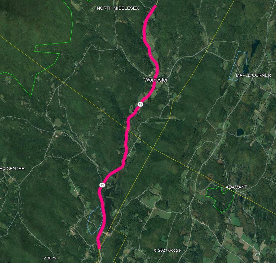 MIDDLESEX-WORCESTER VT-12 Factsheet - Vermont Agency of Transportation